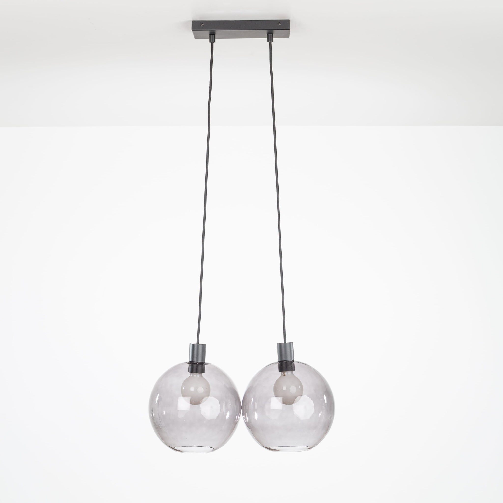 AiO Dash Multiport Chandelier - 10 Inch Glass Globe – Color Cord Company