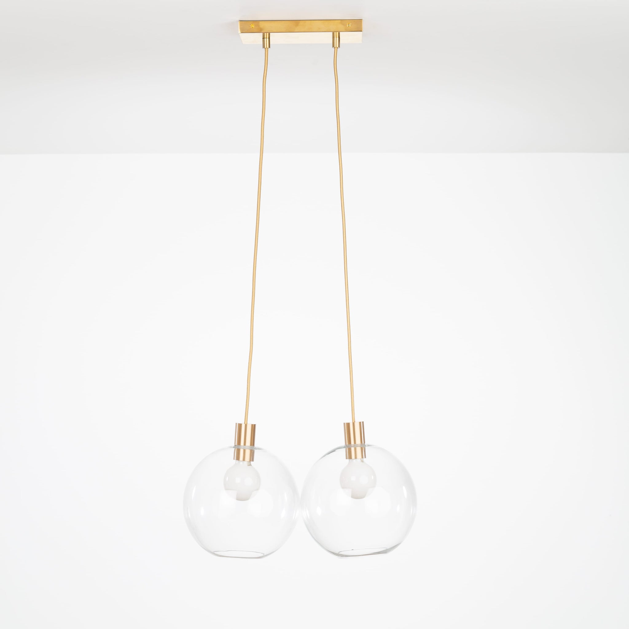 AiO Dash Multiport Chandelier - 10 Inch Glass Globe – Color Cord Company