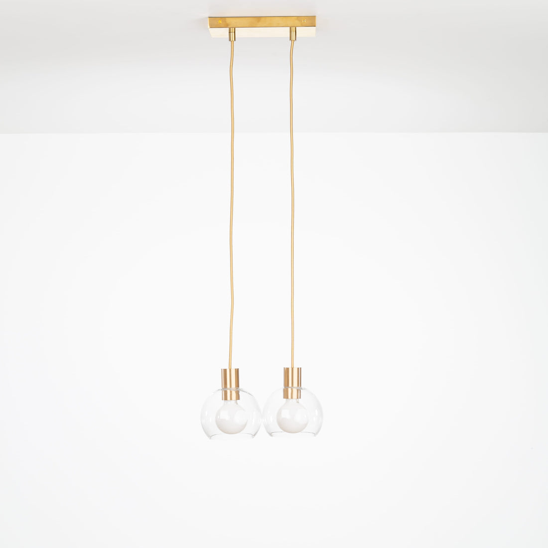 AiO Dash Multiport Chandelier - 6 Inch Glass Globe – Color Cord Company