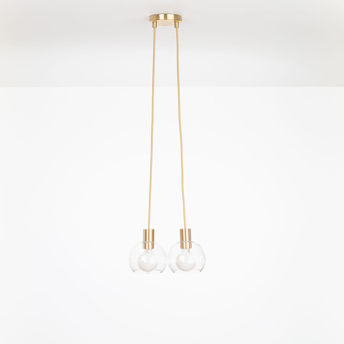 AiO Dot Multiport Chandelier - 6 Inch Glass Globe – Color Cord Company