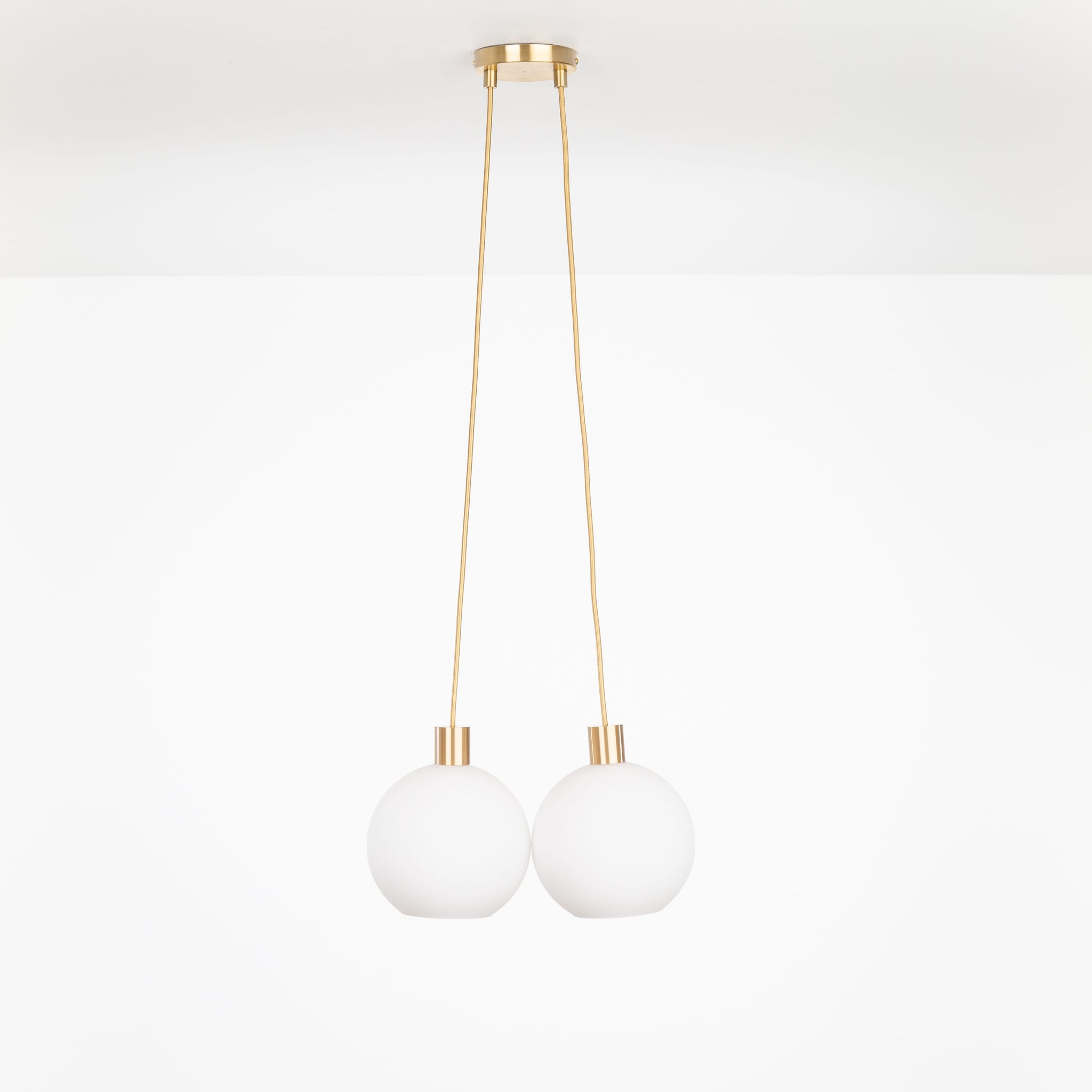 AiO Dot Multiport Chandelier - 8 Inch Glass Globe – Color Cord Company