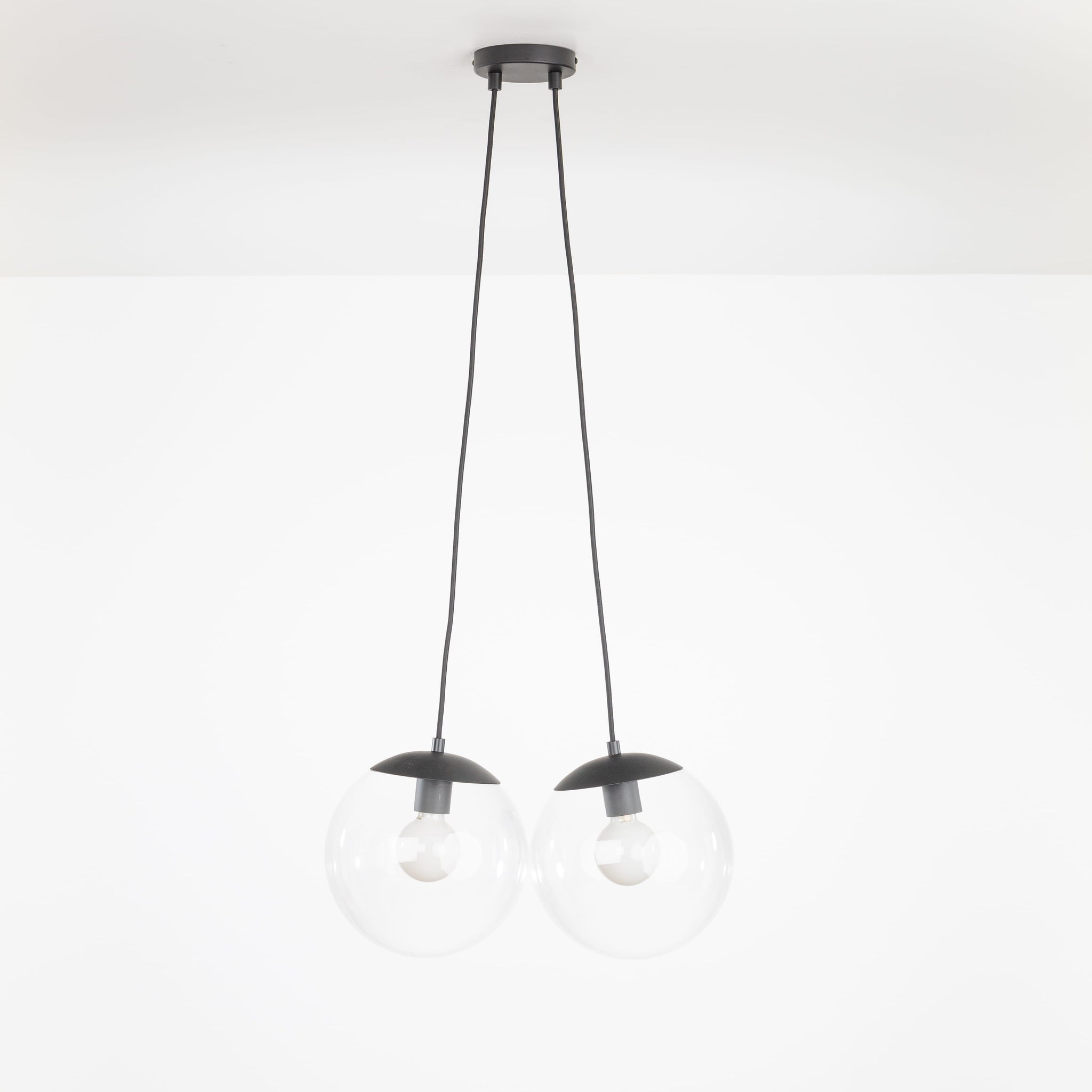 Mod Globe Dot Multiport Chandelier - 10 Inch – Color Cord Company