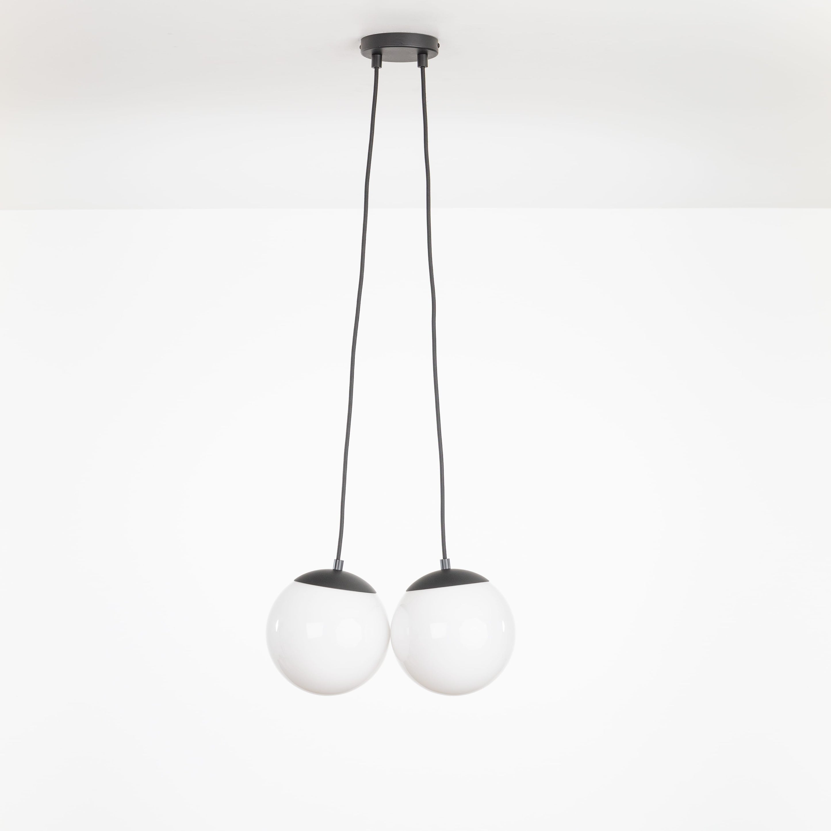 Mod Globe Dot Multiport Chandelier - 8 Inch – Color Cord Company