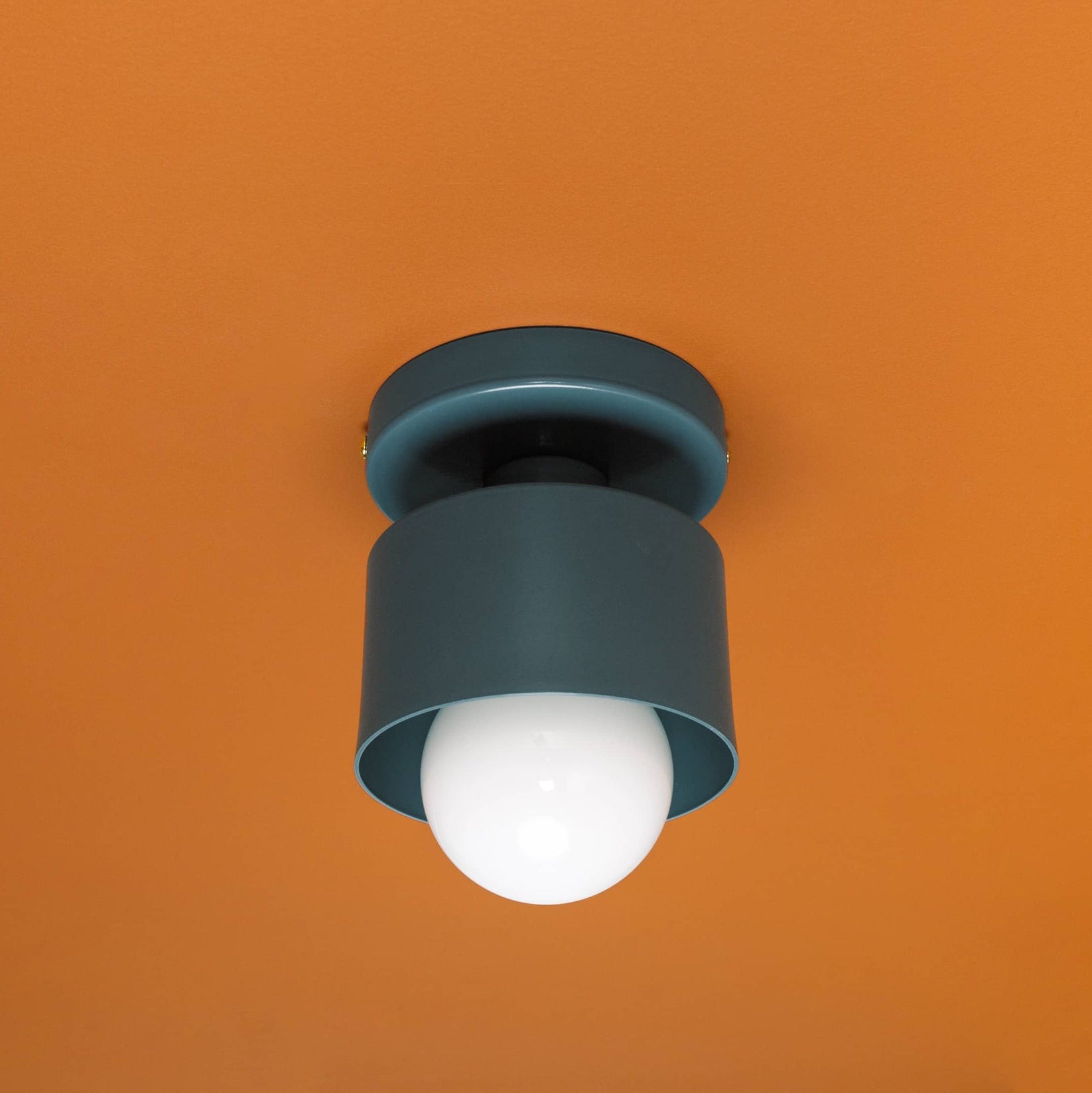 Small Light Fixture | Puck Shade | Color Cord Company