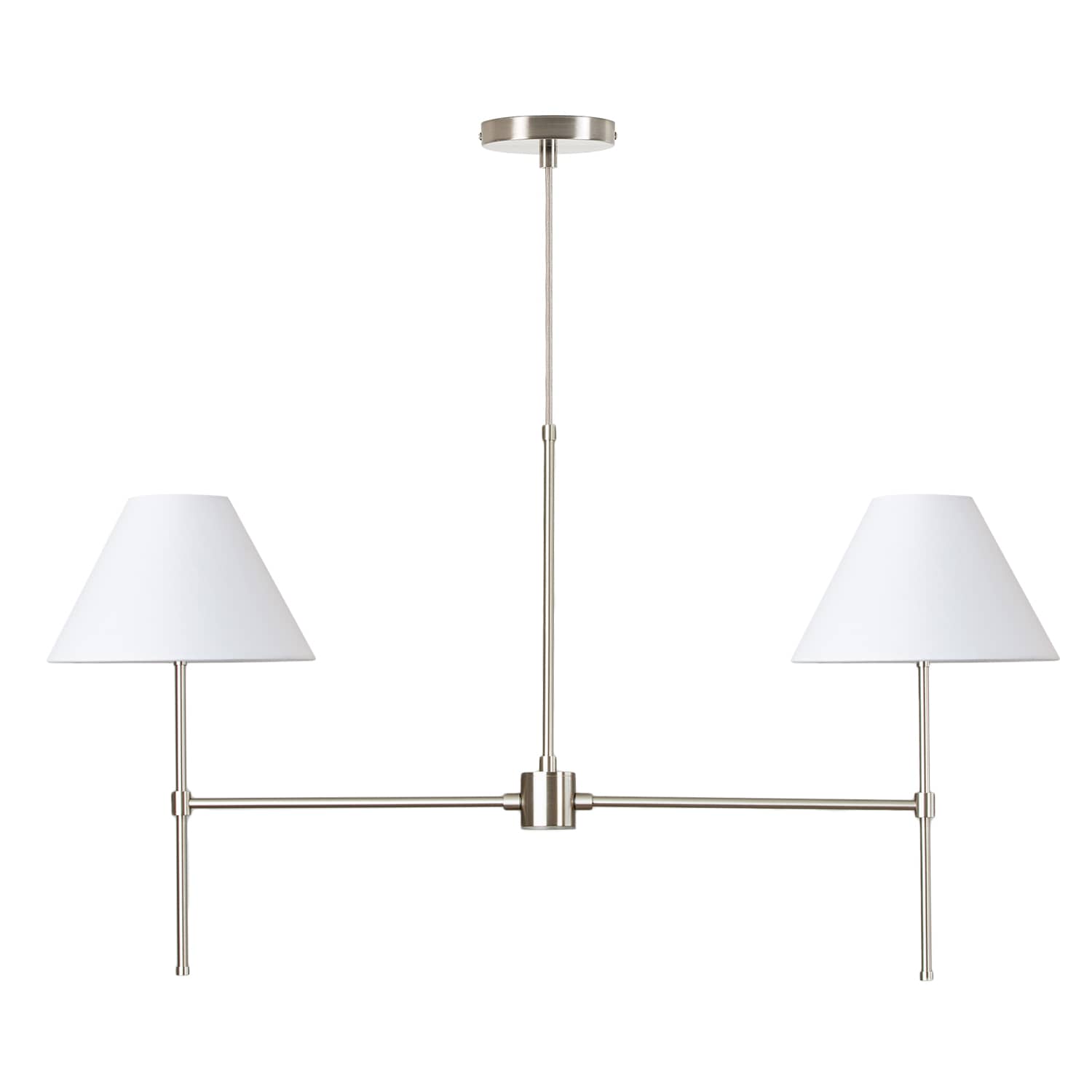 Dual Pendant Lights | Small Duo Pendant Light | Black Finish – Color ...