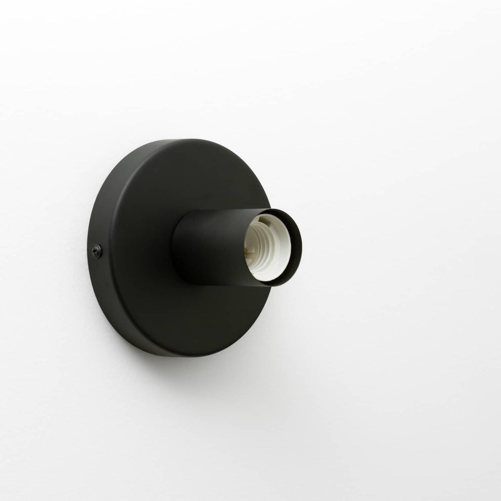 Button Light Flush Mount Fixture | Shop Color Cord Company