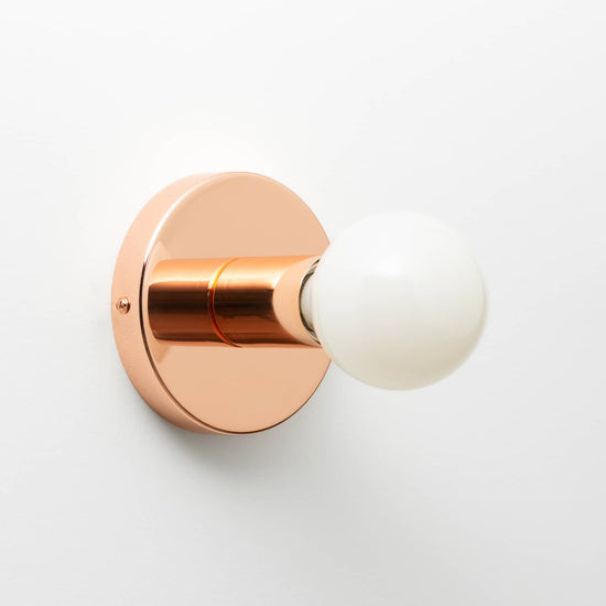 Button Light Flush Mount Fixture | Shop Color Cord Company
