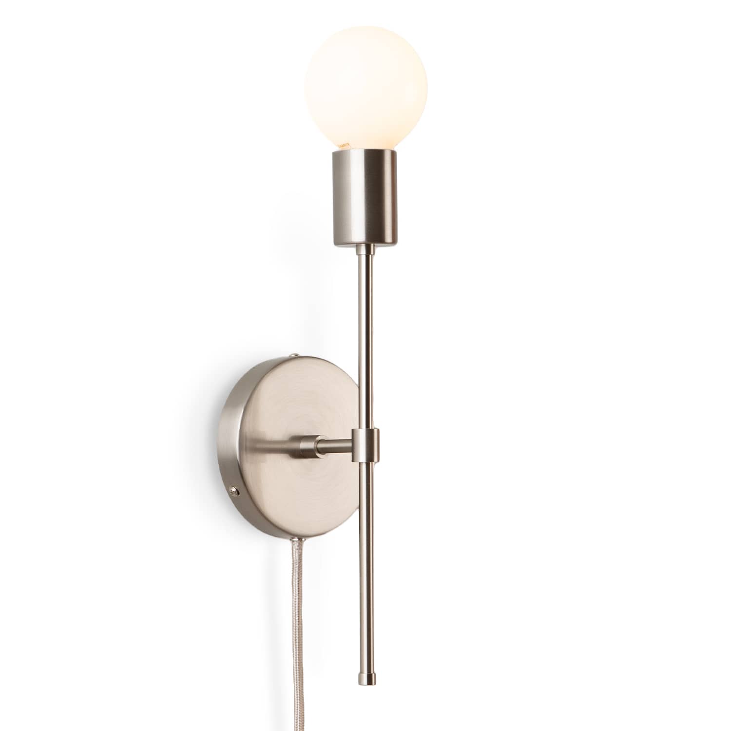 Low Profile Sconce | Exposed Bulb | Color Cord Company