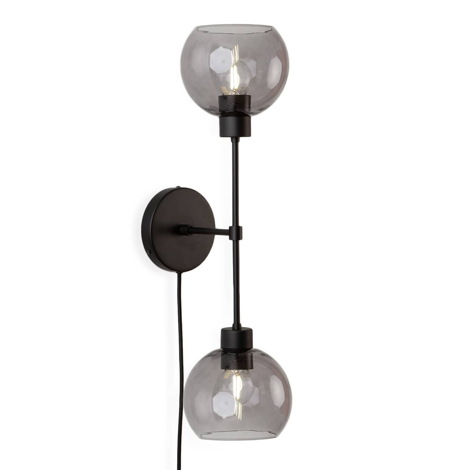 Double-Arm Duo Plug-in Sconce | Shop Plug-In Light Fixtures – Color ...