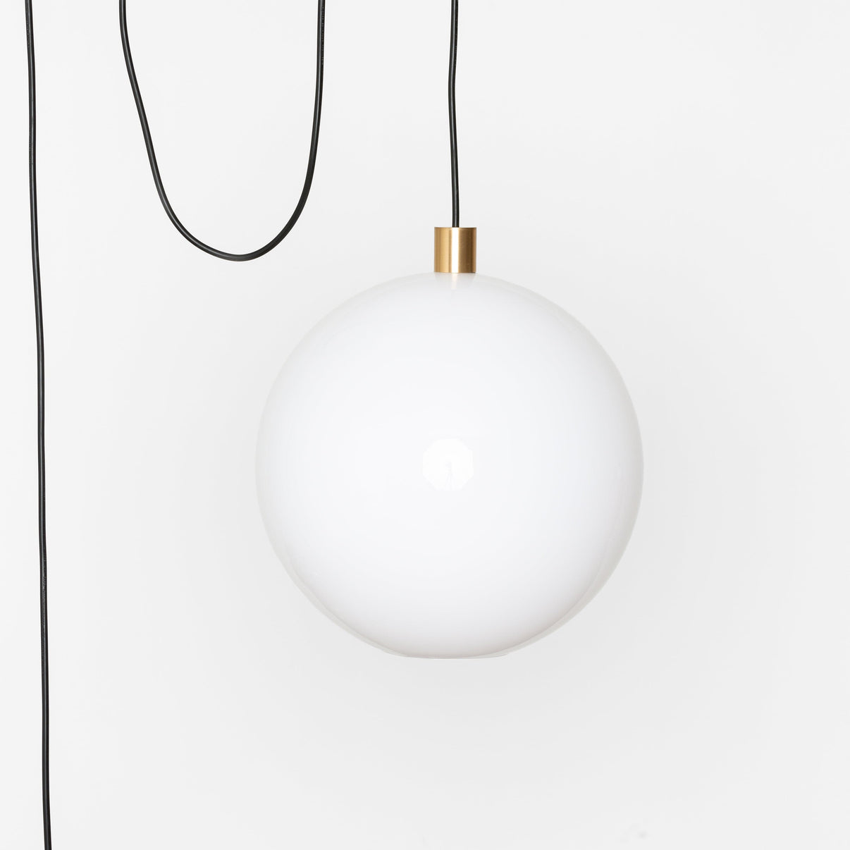 AiO Outdoor Pendant with 16" Acrylic Globe – Color Cord Company