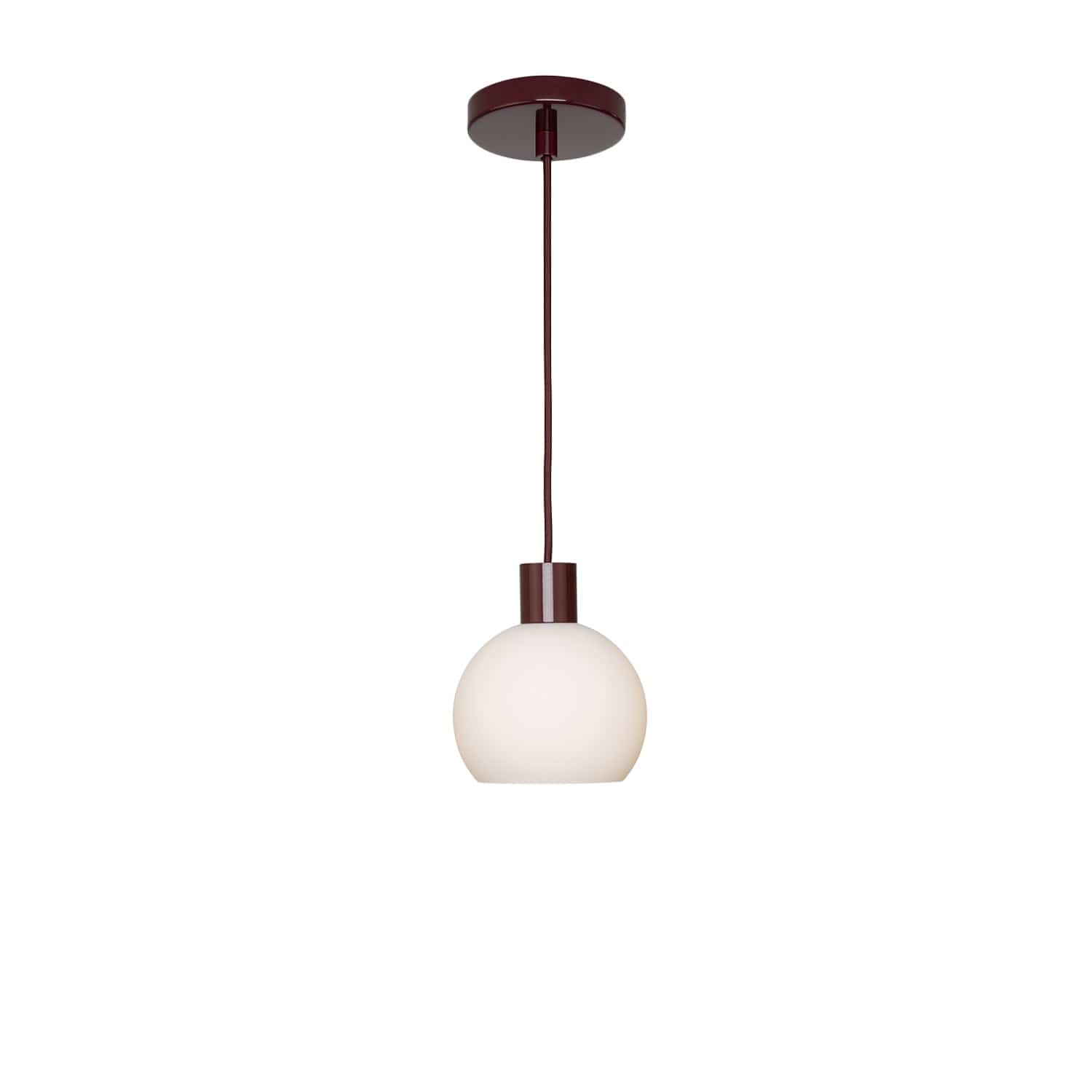 Ceiling Mounted Pendant Light | AiO 6” Globe | Shop Now – Color Cord ...
