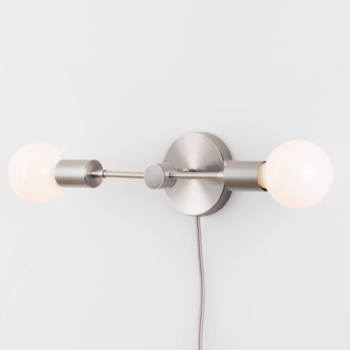 Double-Arm Duo Plug-in Sconce | Shop Plug-In Light Fixtures – Color ...