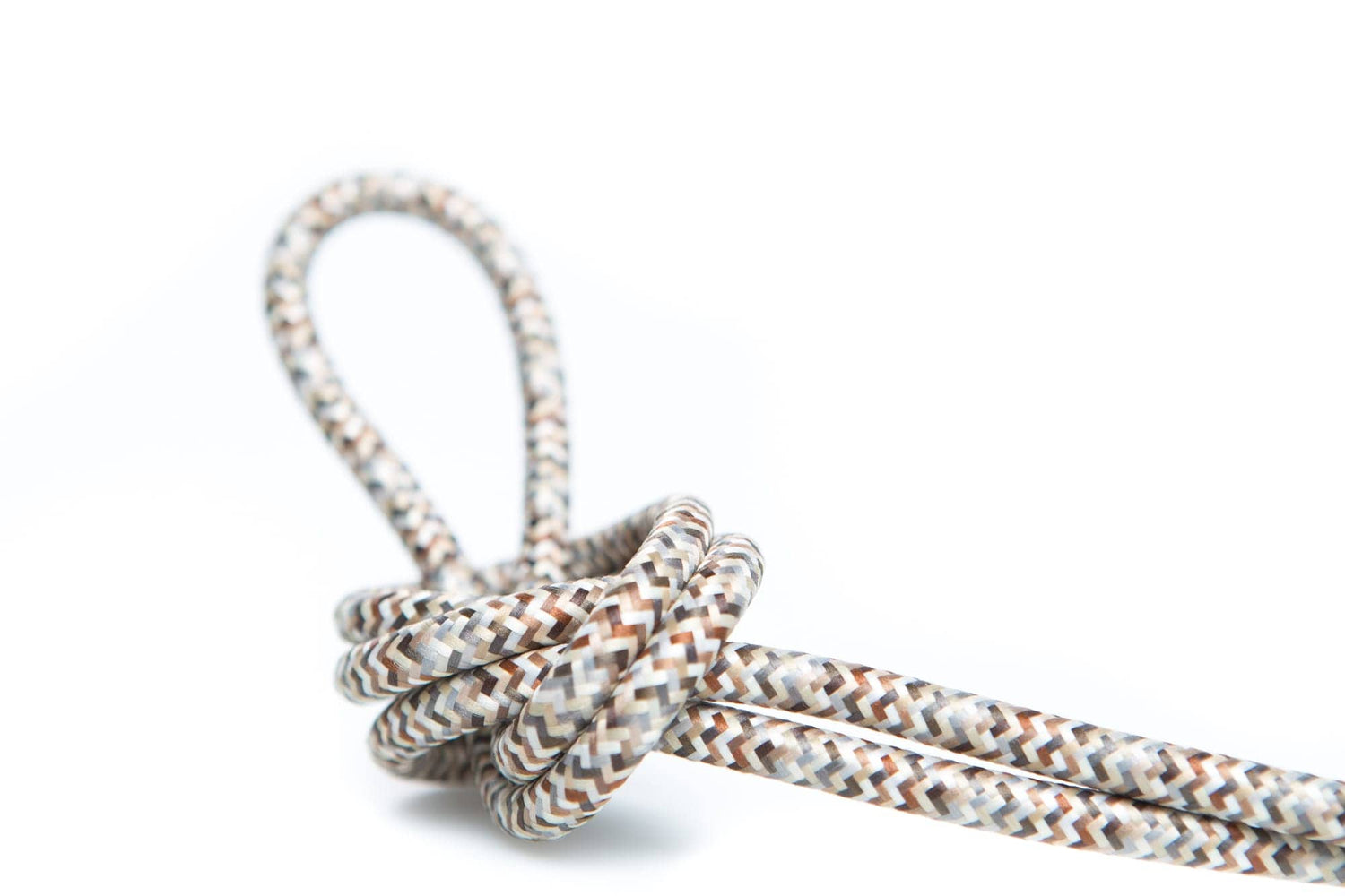 Cloth Covered Wire - Neutral Tweed – Color Cord Company