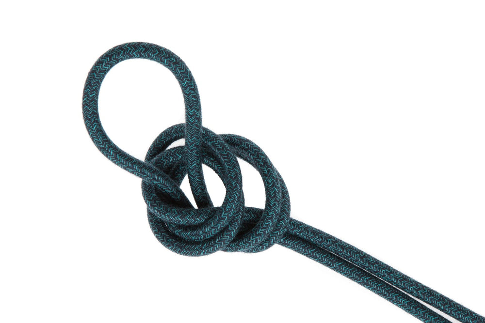 Cloth Covered Wire 18g, Aqua Mini Tweed | Color Cord Company