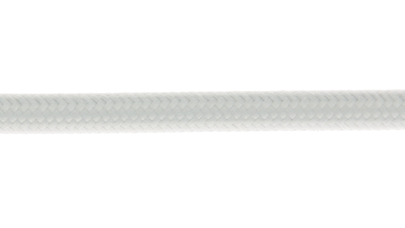 Cloth Covered Electrical WIre - Off White – Color Cord Company
