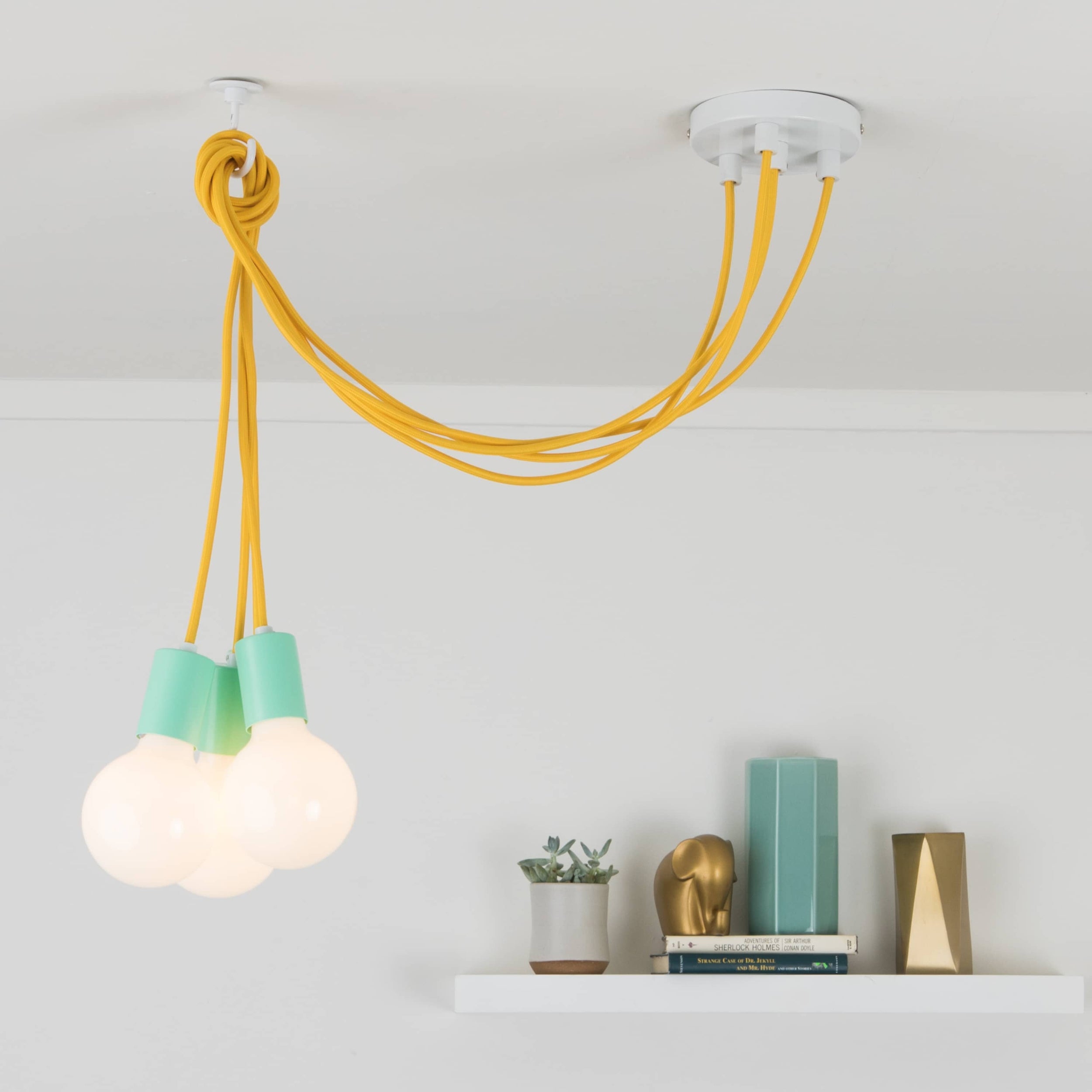 Cloth Covered Electrical Wire - Sunshine Yellow – Color Cord Company