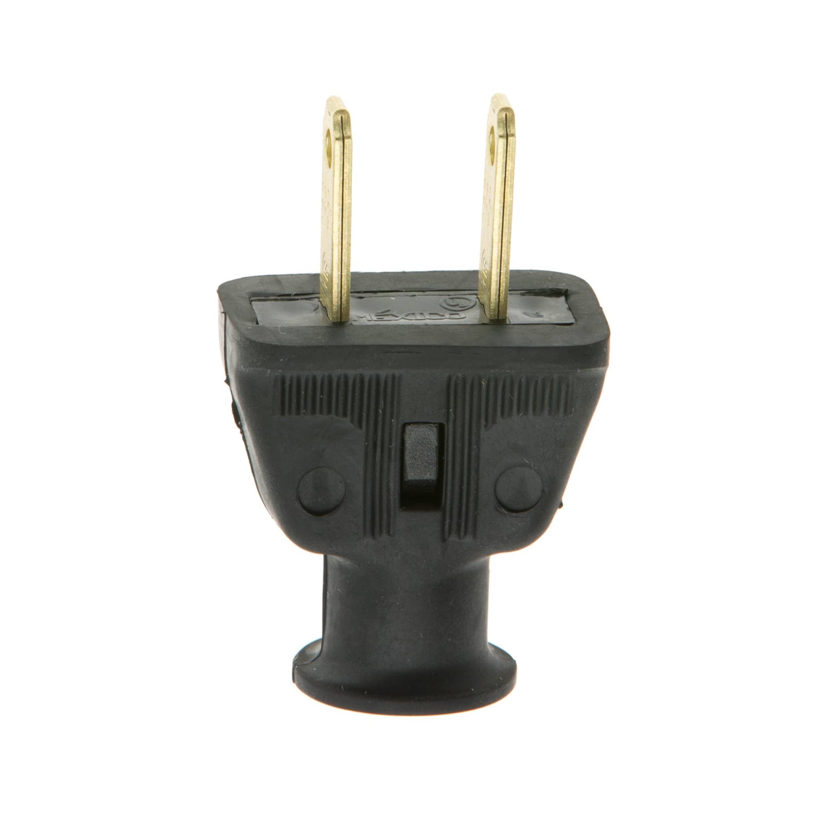 Plug End | 2-Prong Plug | Rubber Plug | Color Cord Company