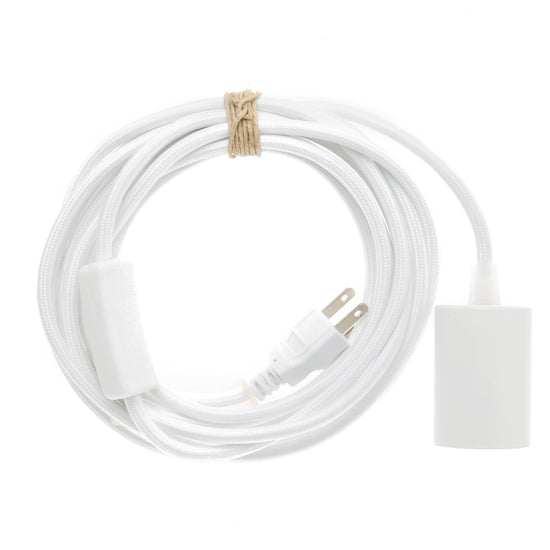 Cord Set With Socket | For Hanging Lamp | Color Cord Company