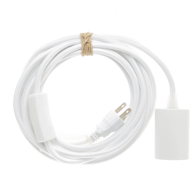 Cord Set With Socket | For Hanging Lamp | Color Cord Company