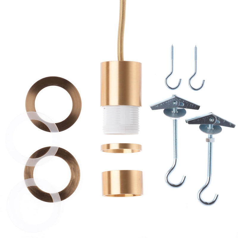 Globe Ceiling Light | 10-Inch | Shop Color Cord Company