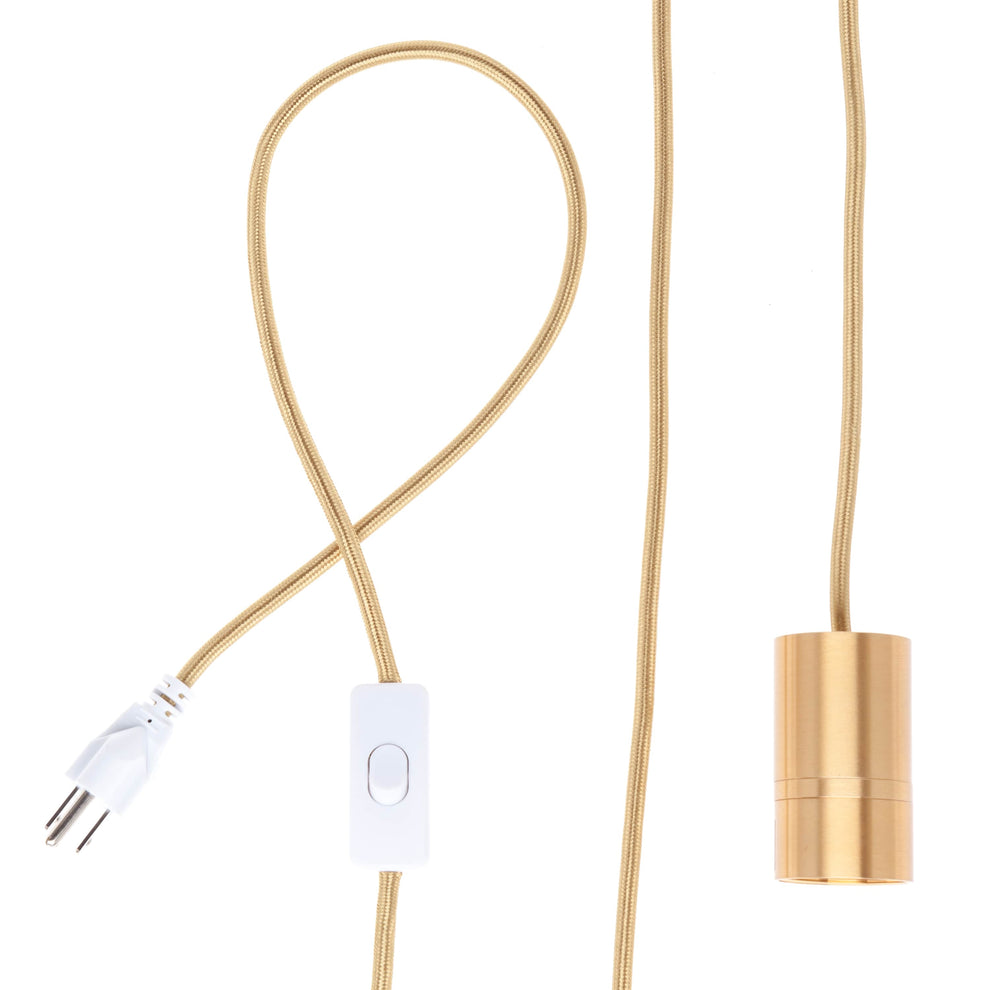 Cord Set With Socket | Swag Lamp | Color Cord Company