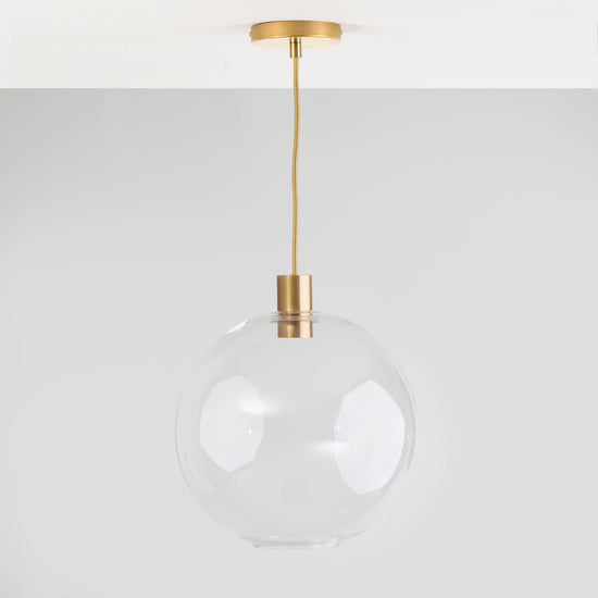12-Inch AiO Globe Pendant Light | Color Cord Company