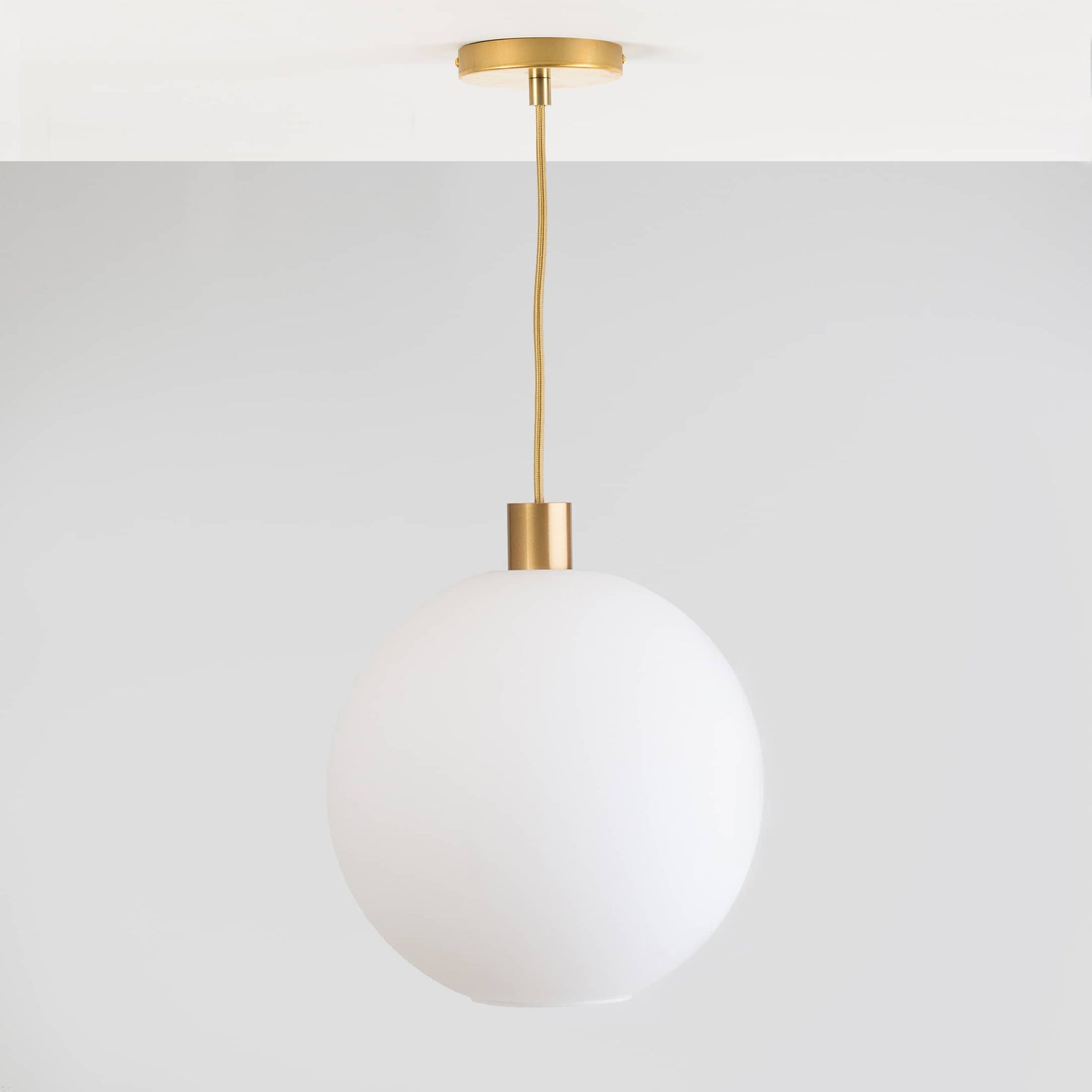 12-Inch AiO Globe Pendant Light | Color Cord Company