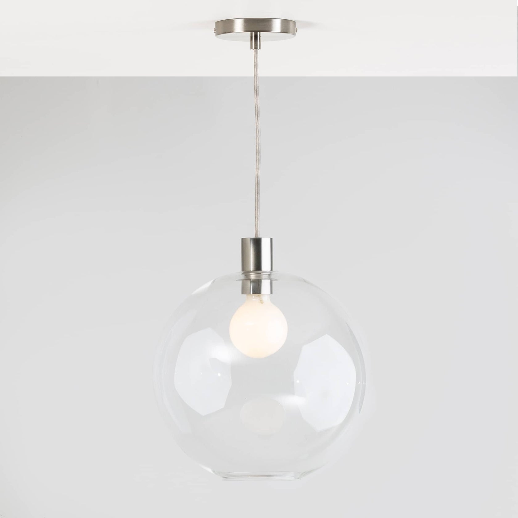 12-Inch AiO Globe Pendant Light | Color Cord Company