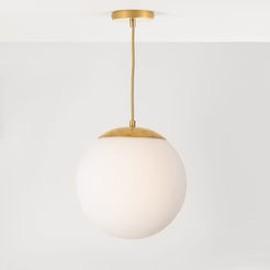 Single Globe Pendant Light | Shop Color Cord Company