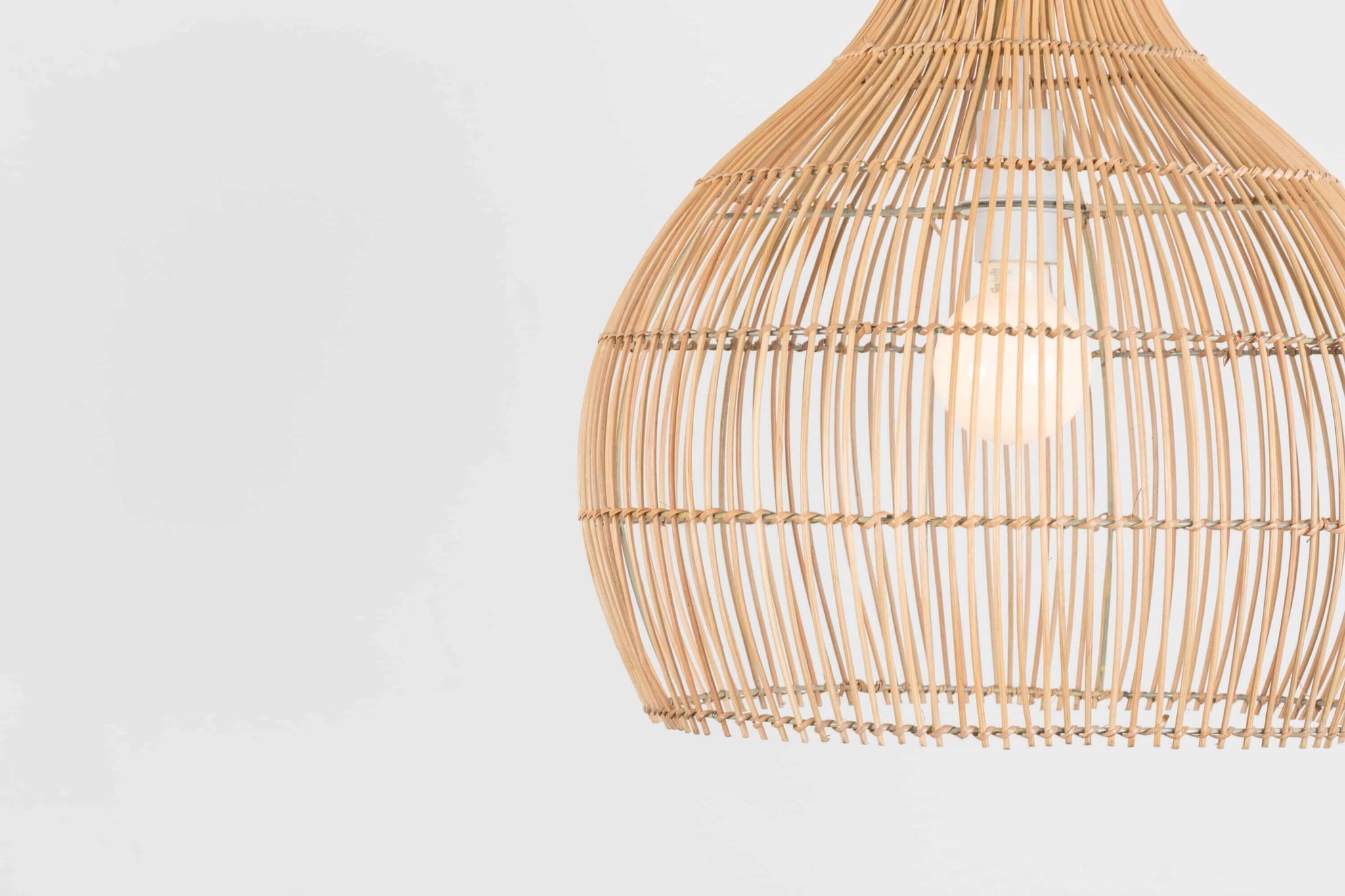 Rattan Light Fixture Shades | Shop Color Cord Company