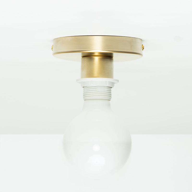 Button Light | Shade Ready Light Fixture | Color Cord Company