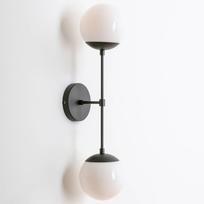 Mod Glass Globe Duo Light