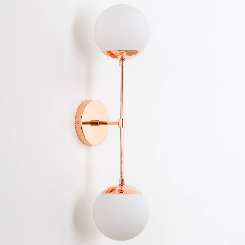 Mod Glass Globe Duo Light