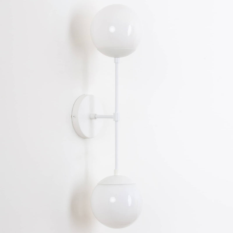 Mod Glass Globe Duo Light