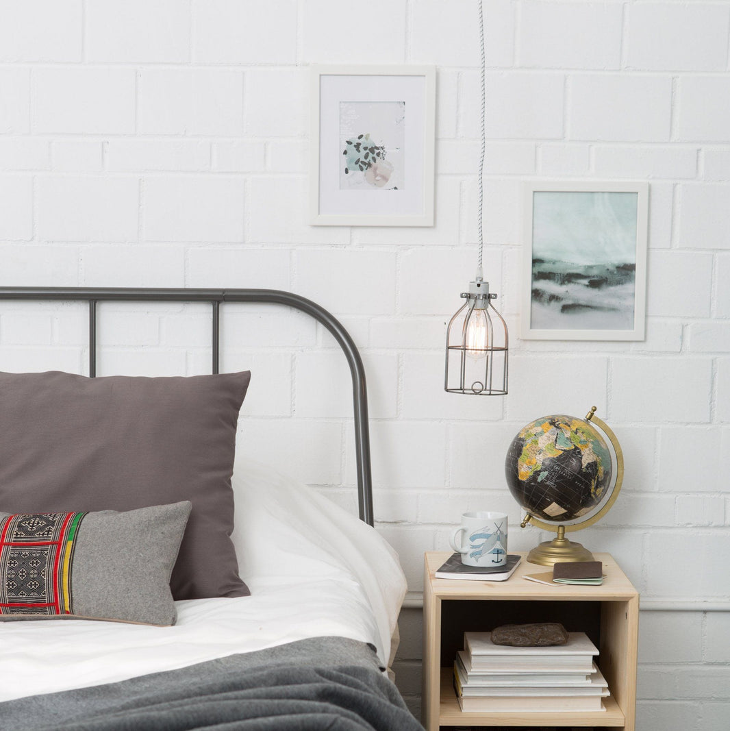 Bulb Cage | DIY Industrial Cage Light | Color Cord Company