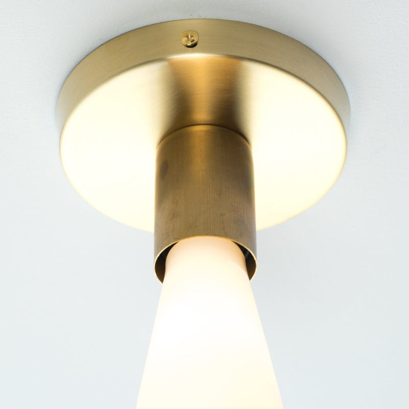 Button Light Flush Mount Fixture | Shop Color Cord Company