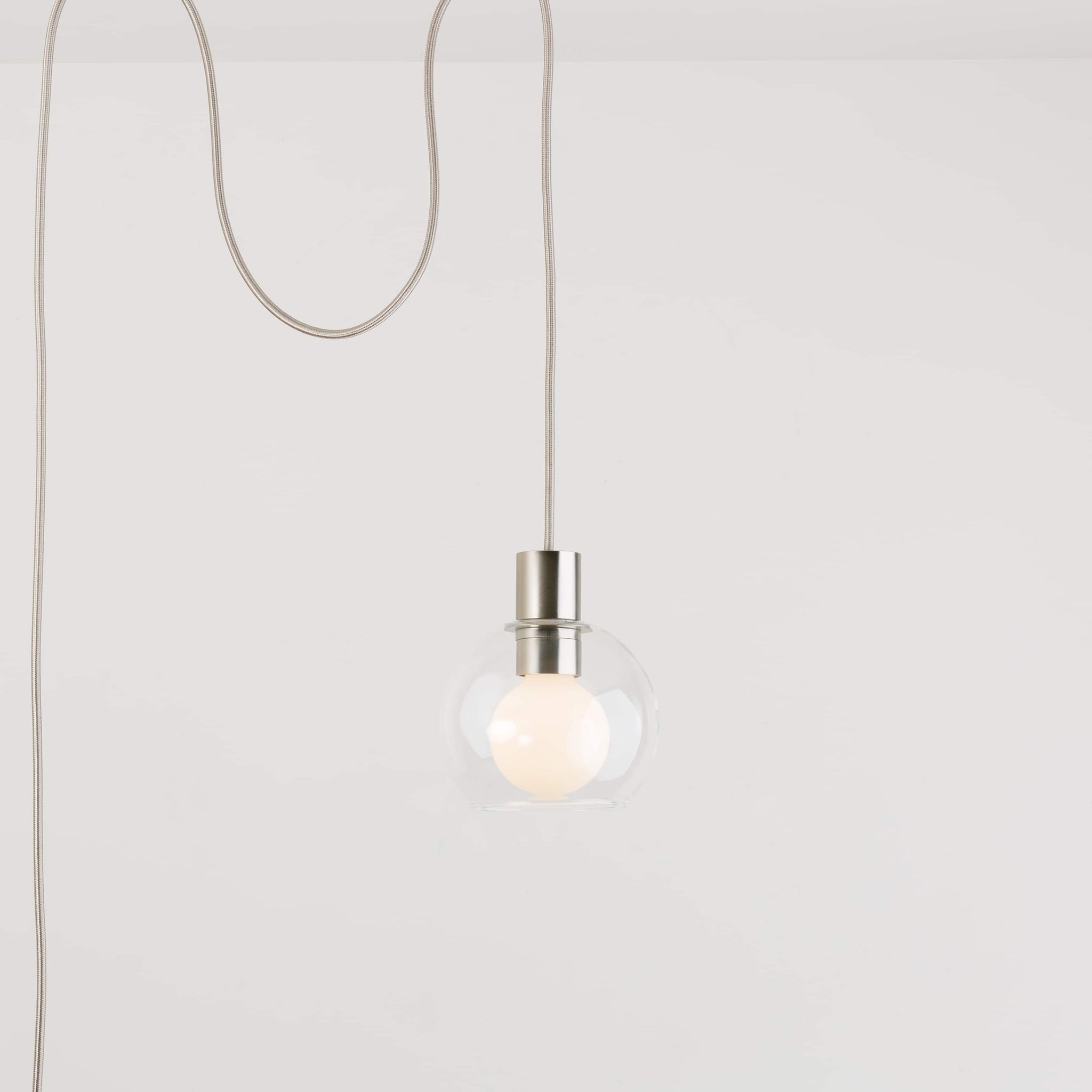 Glass Globe Light Fixture | Visit Color Cord Company