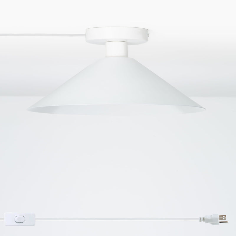 Modern Plug-In Ceiling Light | Shop Color Cord Company