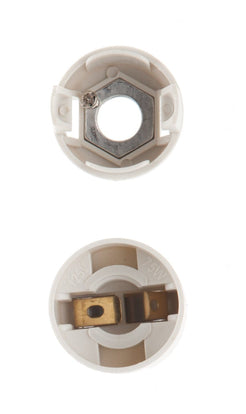 E12 Basic Socket - Ivory – Color Cord Company