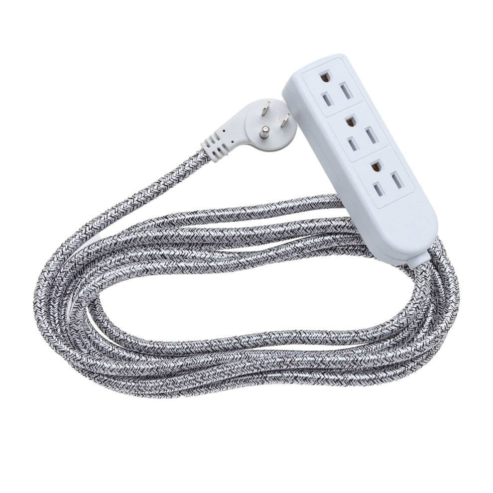 Unique Power Strip | Cloth-Covered | Color Cord Company