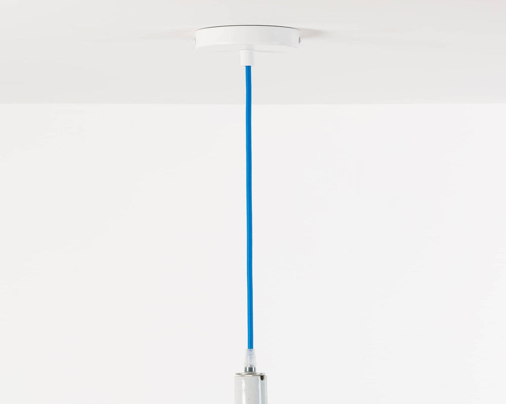 Cloth Covered WIre - Electric Blue – Color Cord Company