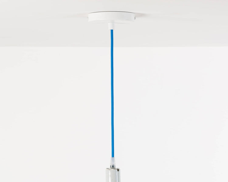 Cloth Covered WIre - Electric Blue – Color Cord Company