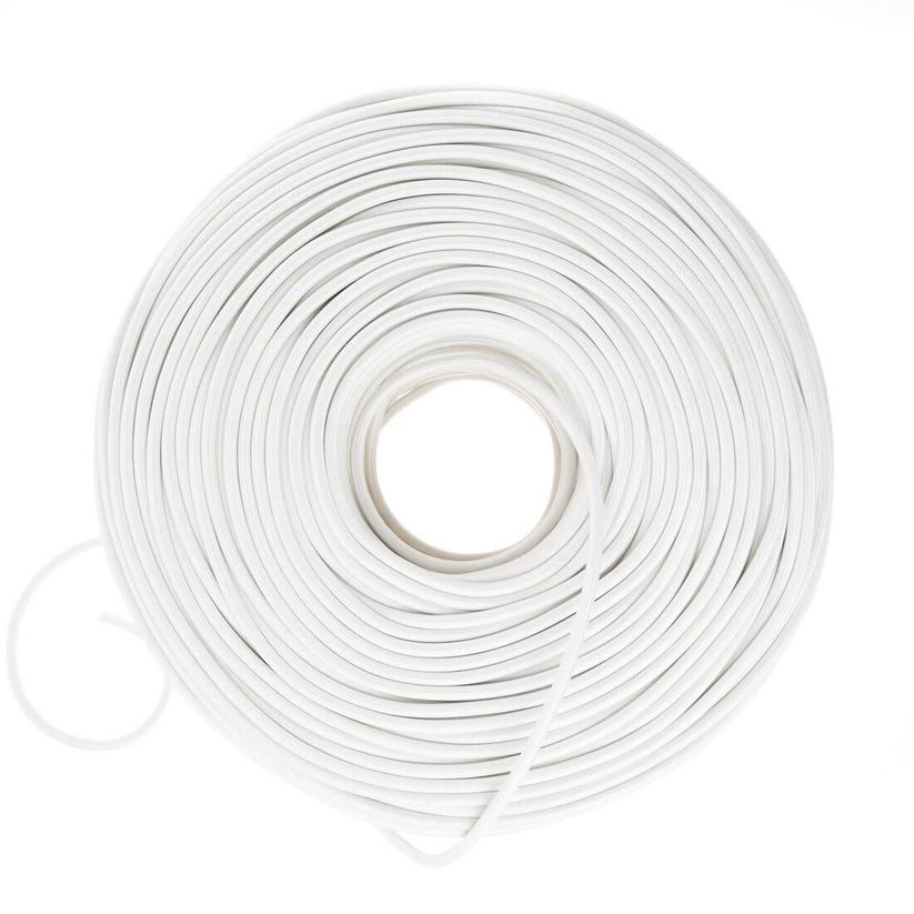 Cloth Covered Electrical WIre - Off White – Color Cord Company