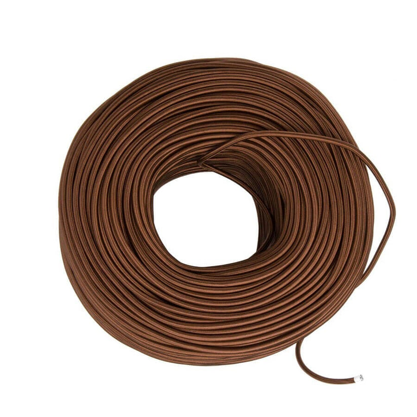 Cloth Covered Wire - Bronze – Color Cord Company