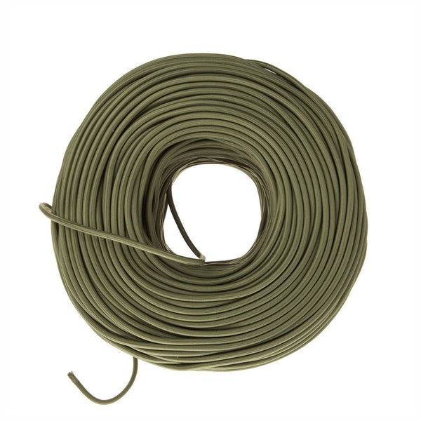 Cloth Covered Wire - Olive
