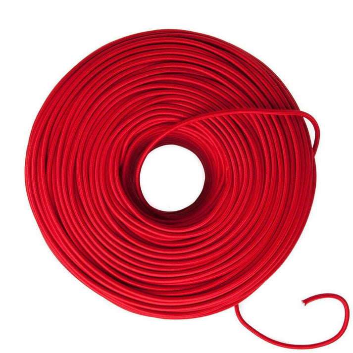 Red Cloth Covered Electrical Cord | Shop Color Cord Company