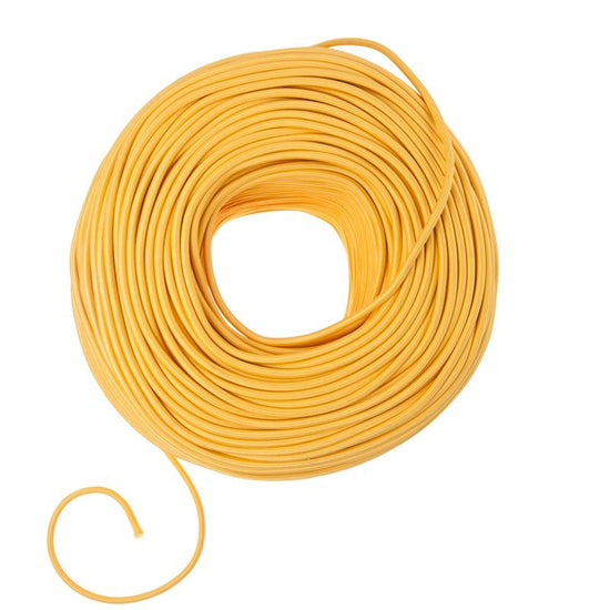 Cloth Covered Electrical Wire - Sunshine Yellow – Color Cord Company