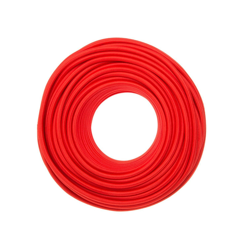 Cloth Covered Wire - Red