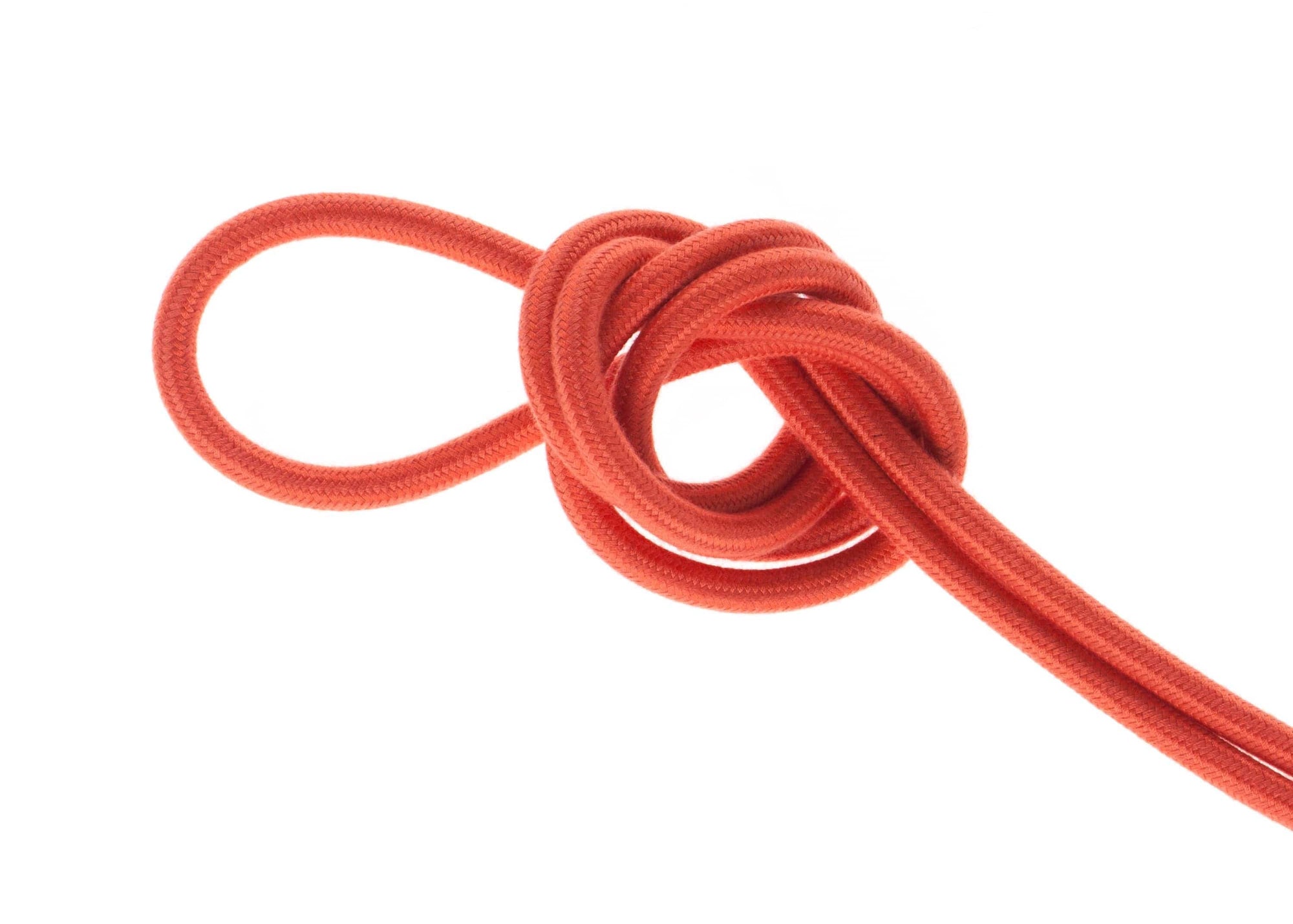 Cloth Covered Wire 18g, Coral (Cotton) | Color Cord Company