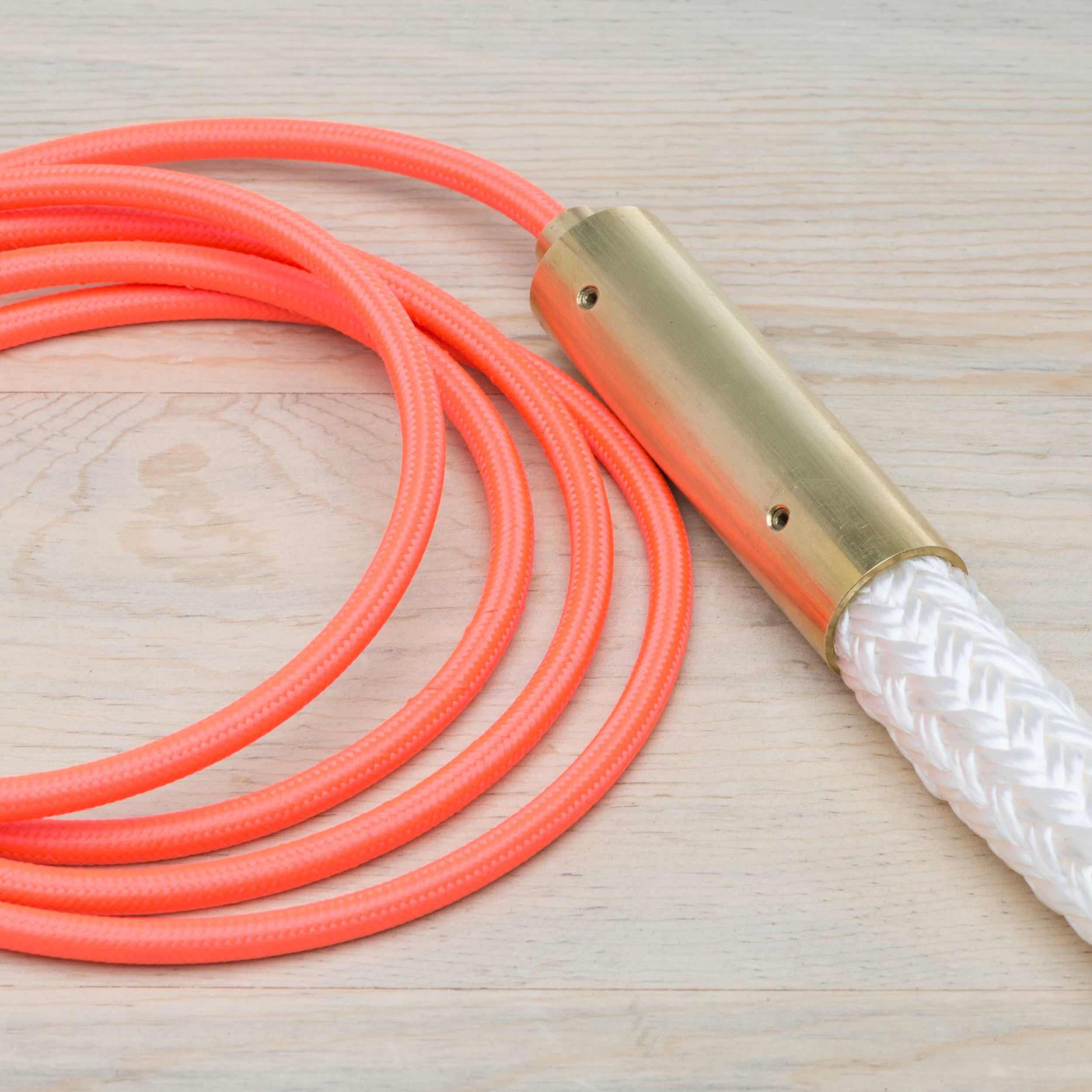 Cloth Covered Wire - Neon Coral – Color Cord Company